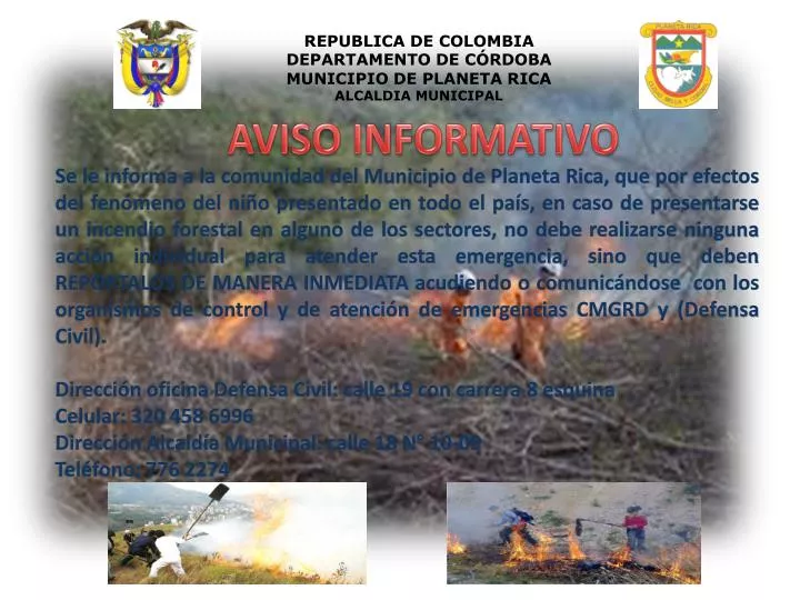 PPT - AVISO INFORMATIVO PowerPoint Presentation, free download - ID:5561058