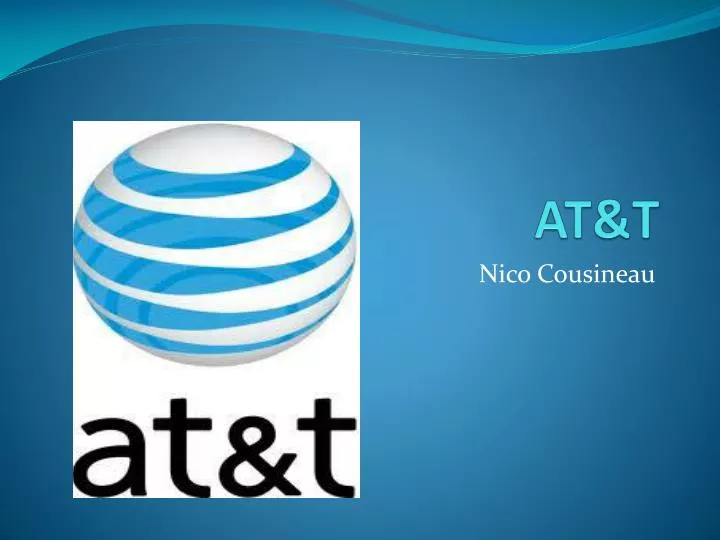 PPT - AT&T PowerPoint Presentation, free download - ID:5562589