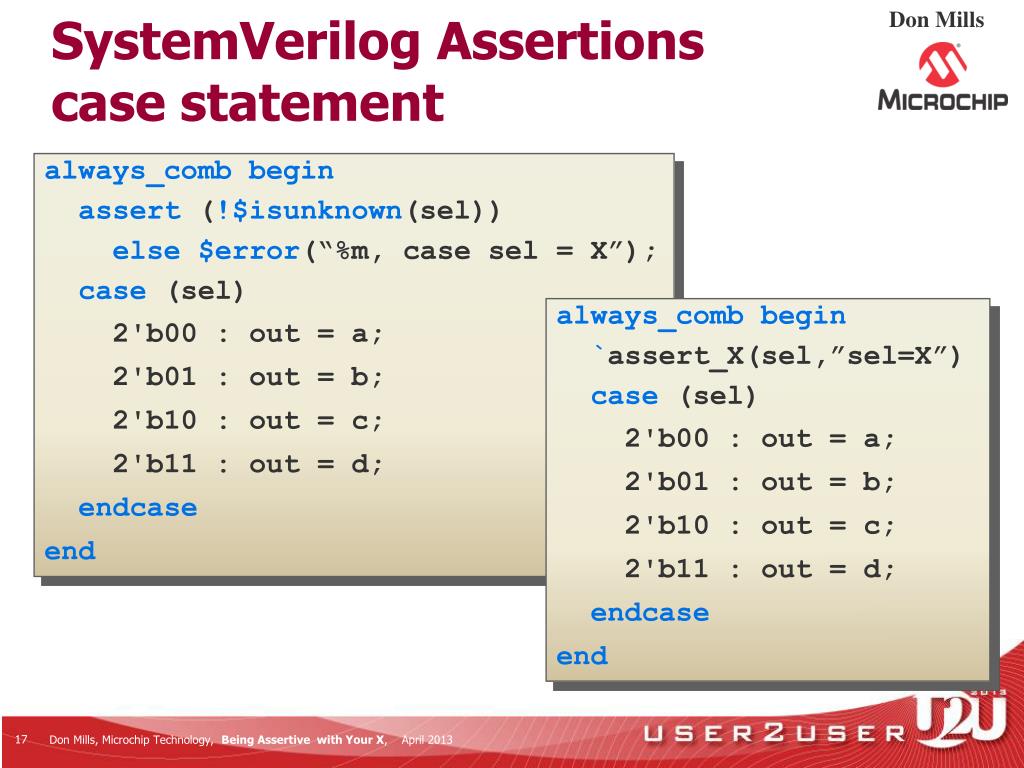 Ppt Being Assertive With Your X Systemverilog Assertions For Dummies Version 2013 0582