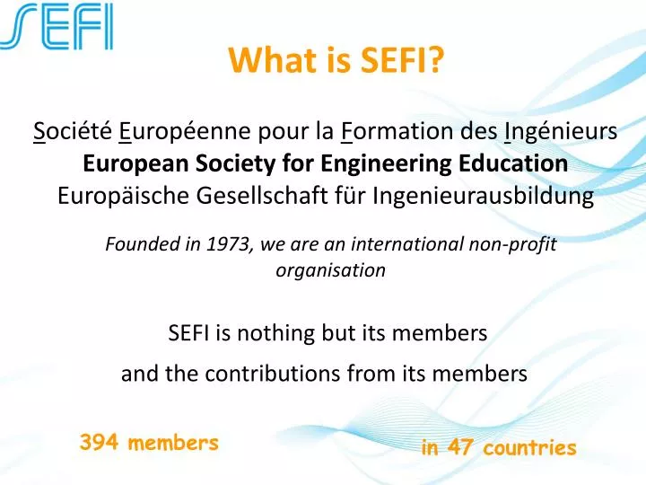 PPT - What is SEFI? PowerPoint Presentation, free download - ID:5563737