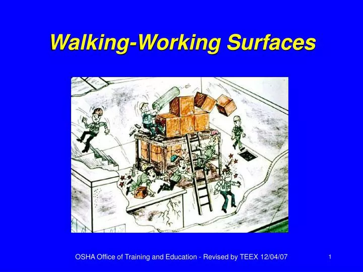 PPT - Walking-Working Surfaces PowerPoint Presentation, free download ...
