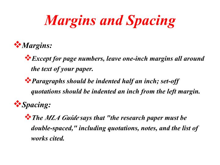 PPT - Formatting MLA Research Paper PowerPoint Presentation - ID:5566780