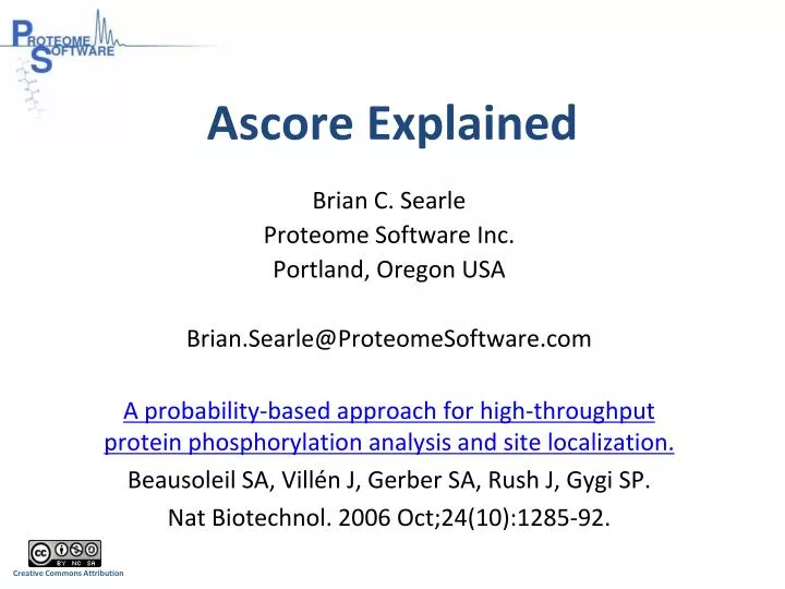 PPT - Ascore Explained PowerPoint Presentation, free download - ID:5567929