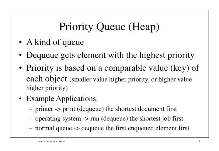 PPT - Priority Queue (Heap) PowerPoint Presentation, free download - ID ...