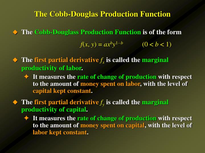 PPT - Functions of Several Variables Partial Derivatives PowerPoint ...