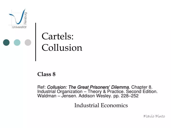 PPT - Cartels: Collusion PowerPoint Presentation, free download - ID ...