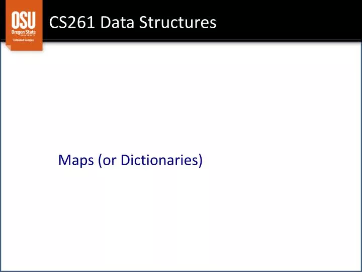 PPT - CS261 Data Structures PowerPoint Presentation, free download - ID:5569888