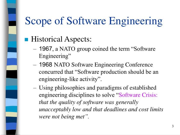 PPT - Scope of Software Engineering PowerPoint Presentation - ID:5570288