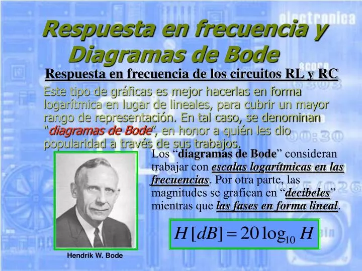 PPT - Hendrik W. Bode PowerPoint Presentation, free download - ID:5570539