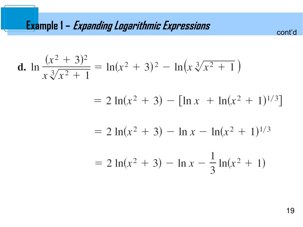PPT - Logarithmic, Exponential, and Other Transcendental Functions ... PPT - Logarithmic, Exponential, and Other Transcendental Functions ...