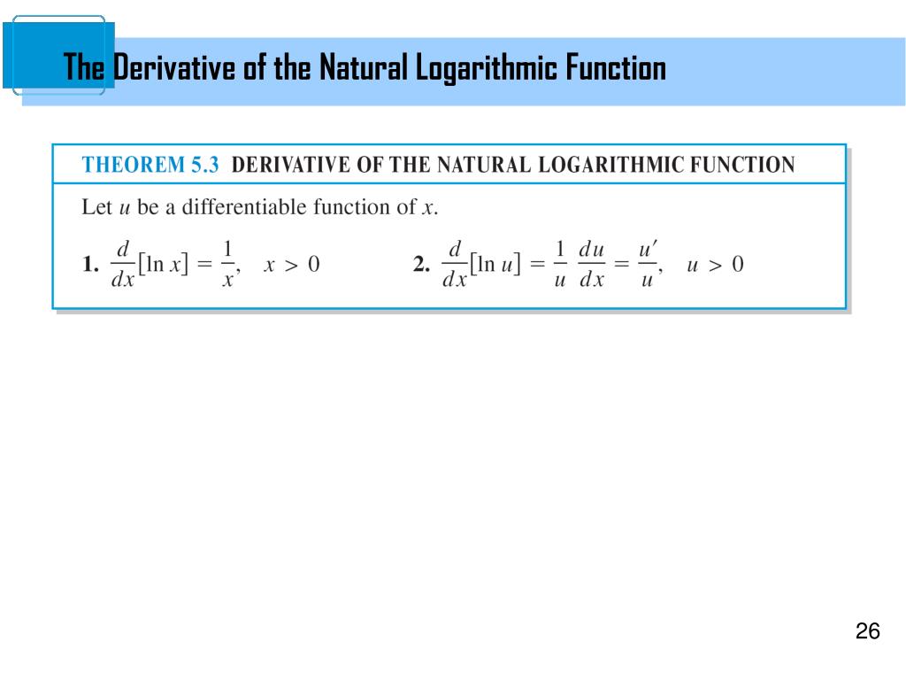 PPT - Logarithmic, Exponential, and Other Transcendental Functions ... PPT - Logarithmic, Exponential, and Other Transcendental Functions ...