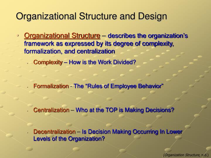 PPT - Traditional Approaches to Organizational Structure PowerPoint ...