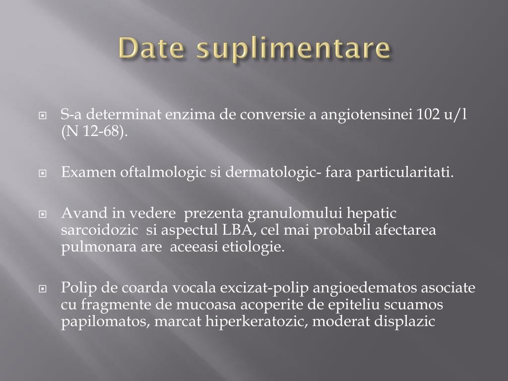 PPT - PROVOCARE DIAGNOSTICA – CE POATE ASCUNDE gRANULOMATOZA PowerPoint ...