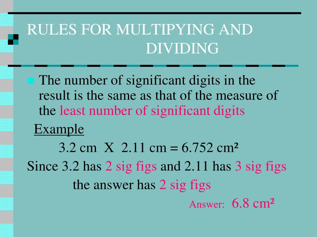 PPT Rules For Significant Figures PowerPoint Presentation Free