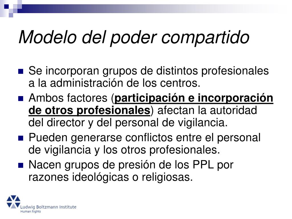 PPT - Ventajas y límites de los diferentes modelos penitenciarios Una ...