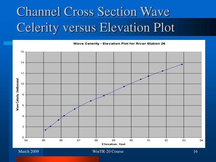 PPT - Muskingum-Cunge Flood Routing Procedure in NRCS Hydrologic Models ...