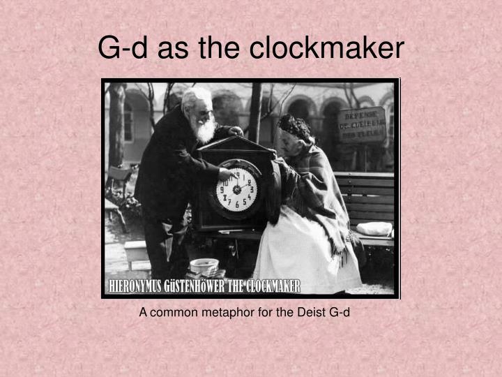 PPT - Deism PowerPoint Presentation - ID:5573853