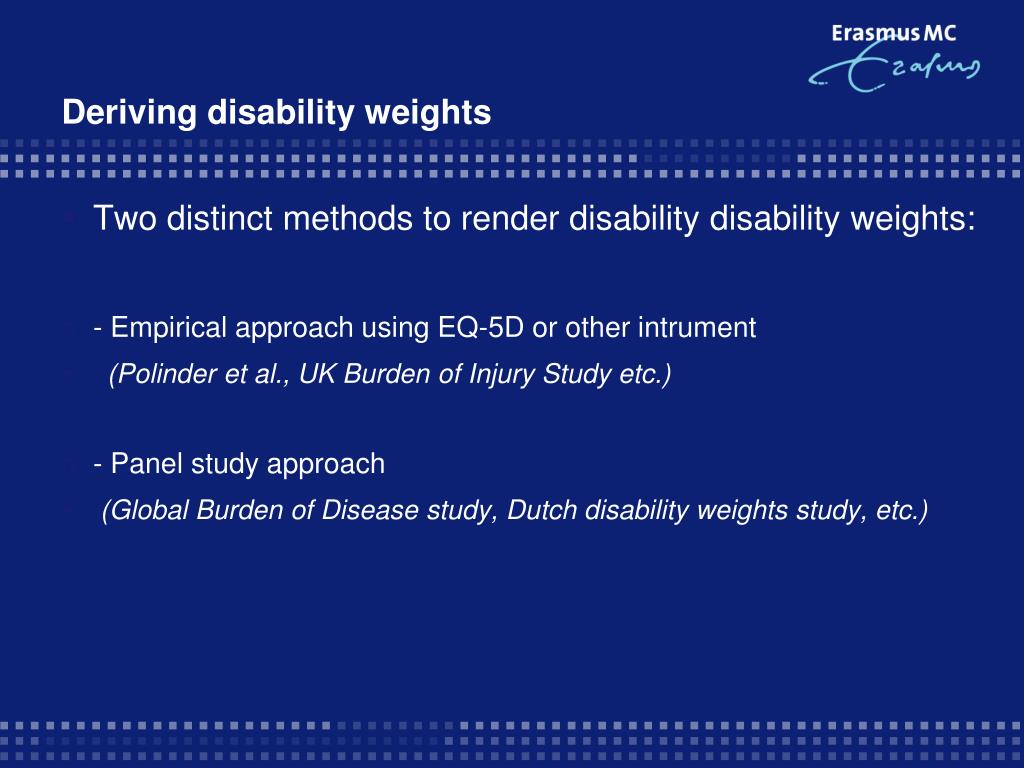 PPT - Juanita Haagsma Department of Public Health, Erasmus MC ICE ...