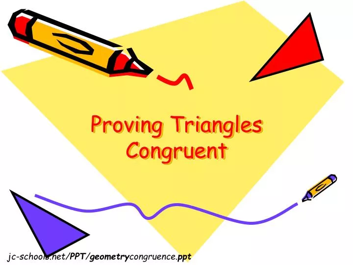 PPT - Proving Triangles Congruent PowerPoint Presentation, free ...