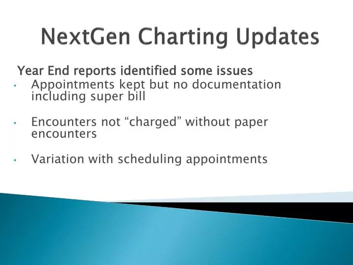 PPT - NextGen Charting Updates PowerPoint Presentation, free download ...
