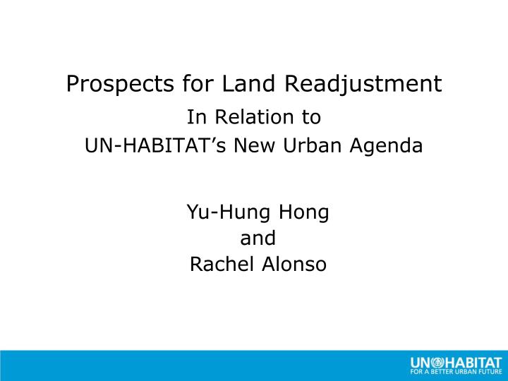 PPT - Prospects for Land Readjustment PowerPoint Presentation - ID:5575878