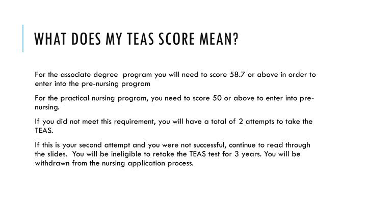 PPT - Interpreting TEAS Test Results PowerPoint Presentation - ID:5577067