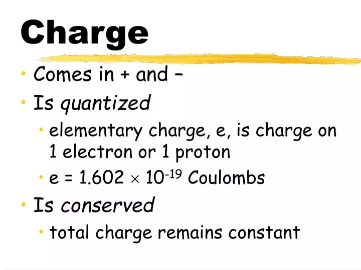 PPT - Charge PowerPoint Presentation, free download - ID:5578803