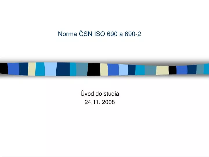 PPT - Norma ČSN ISO 690 a 690-2 PowerPoint Presentation, free download ...