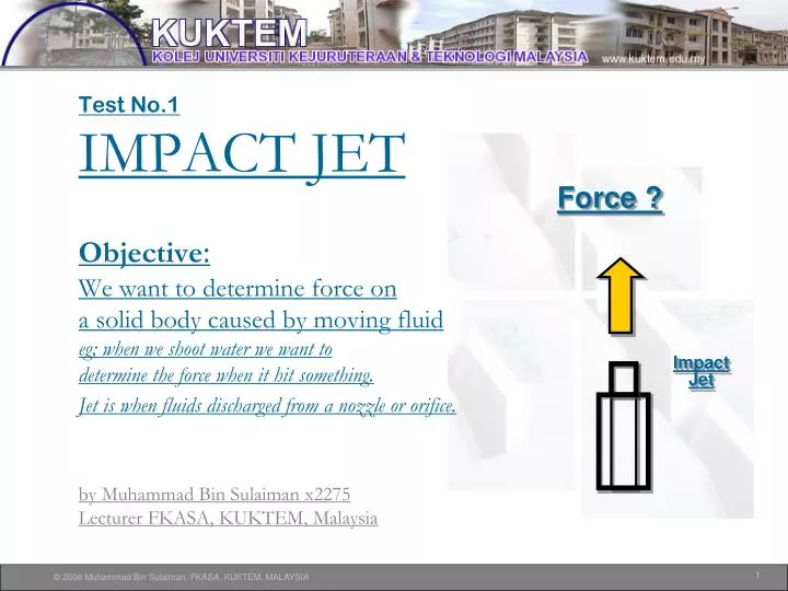 PPT - Impact Jet PowerPoint Presentation, free download - ID:5579358