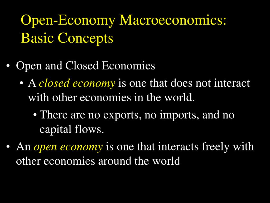 PPT - 11 THE MACROECONOMICS OF OPEN ECONOMIES Chapter 31 Open-Economy ... PPT - 11 THE MACROECONOMICS OF OPEN ECONOMIES Chapter 31 Open-Economy ...