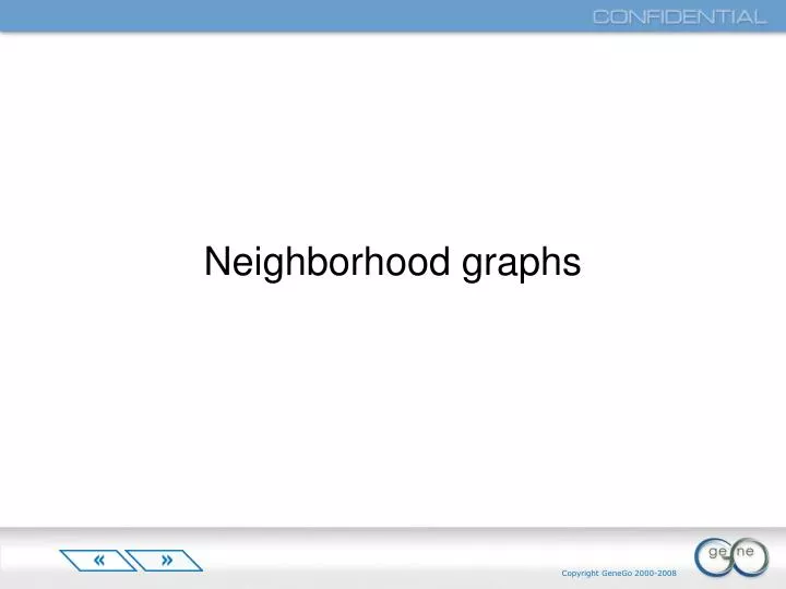 PPT - Neighborhood graphs PowerPoint Presentation, free download - ID ...