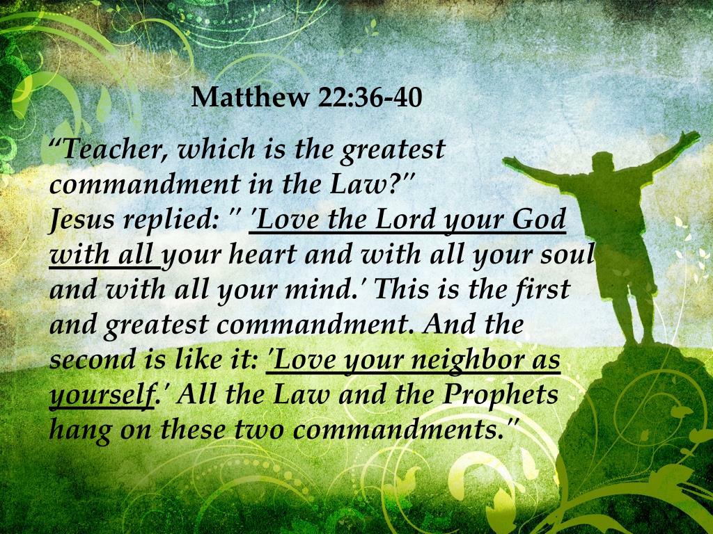 PPT - Great Expectations Matthew 28:18-20 Matthew 22: 36-40 PowerPoint ...