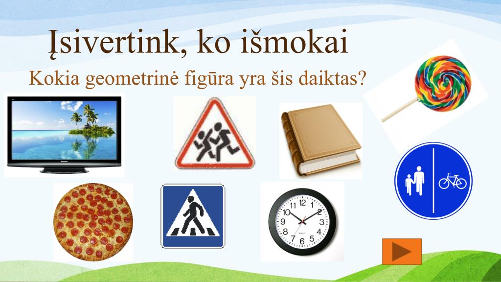 PPT - Pamokos tema: „ Geometrinės figūros: trikampis, kvadratas ...