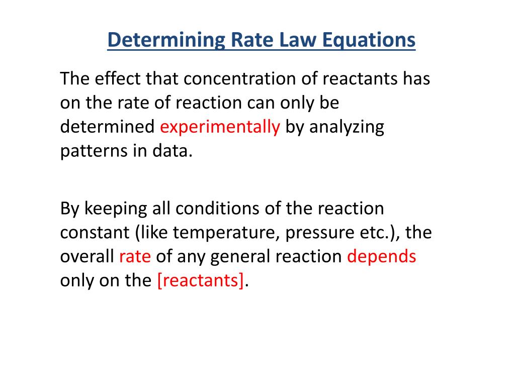 PPT - Determining Rate Law Equations PowerPoint Presentation, free ... PPT - Determining Rate Law Equations PowerPoint Presentation, free ...