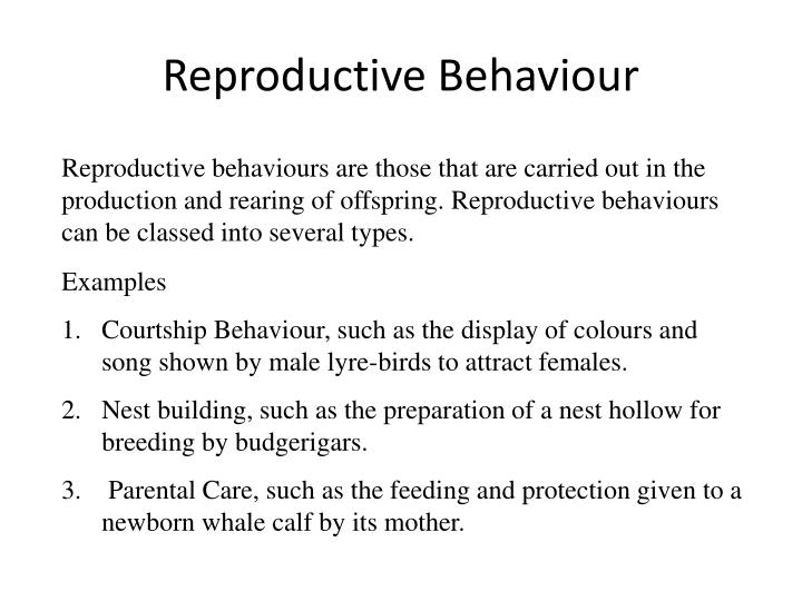 PPT - Functions of Behaviour PowerPoint Presentation - ID:5583074