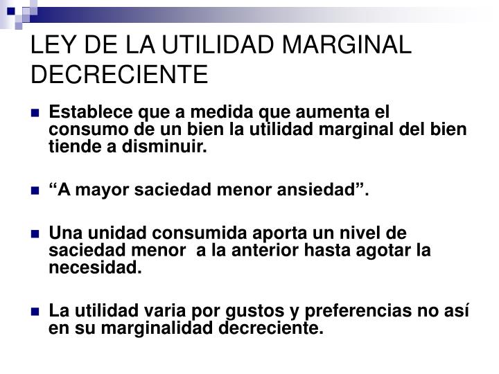 PPT - TEORIAS DE LA UTILIDAD PowerPoint Presentation - ID:5584439