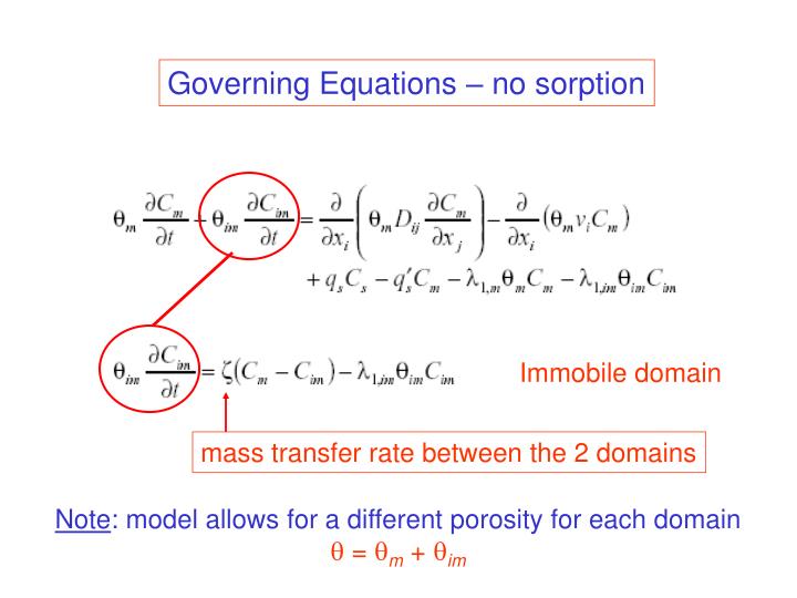 PPT - Advection-Dispersion Equation (ADE) PowerPoint Presentation - ID ...