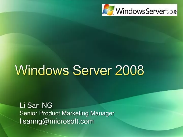 PPT - Windows Server 2008 PowerPoint Presentation, free download - ID ... PPT - Windows Server 2008 PowerPoint Presentation, free download - ID ...