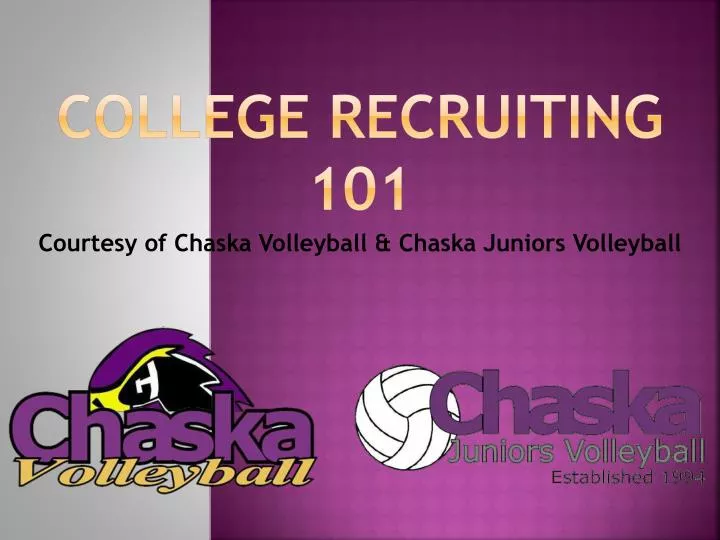 PPT - College recruiting 101 PowerPoint Presentation, free download ...