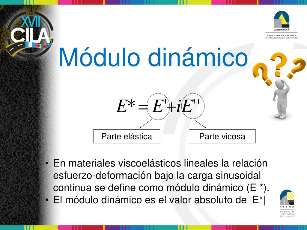 PPT - Interfaz gráfica de cálculo de módulo dinámico de mezclas y ...