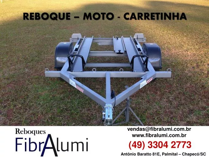 PPT - REBOQUE - MOTO - CARRETINHA PowerPoint Presentation, free ...