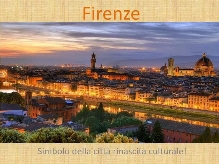 PPT - Firenze PowerPoint Presentation, free download - ID:5586739