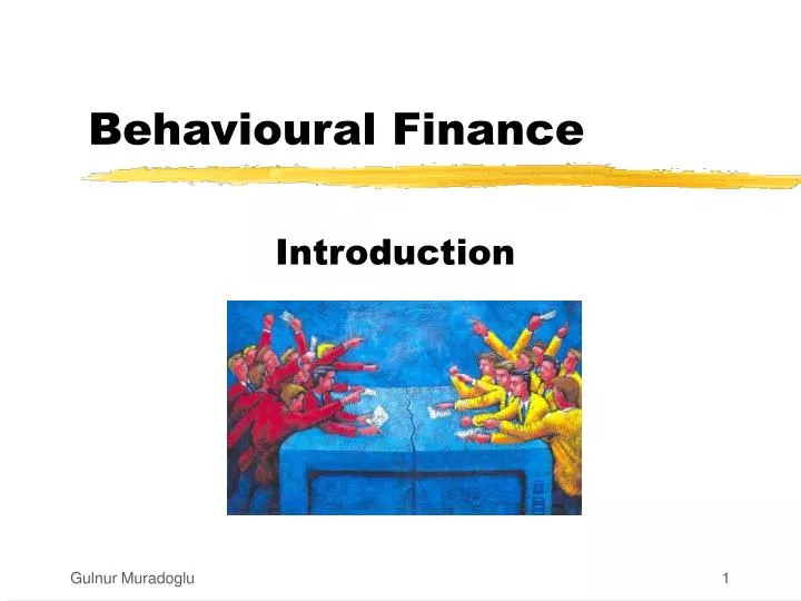 PPT - Behavioural Finance PowerPoint Presentation, free download - ID ...