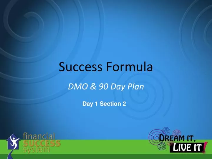 PPT - Success Formula PowerPoint Presentation, free download - ID:5587010
