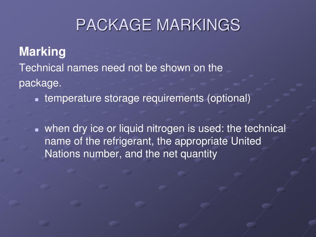 PPT - Shipping Infectious Substances and Biological products by ...