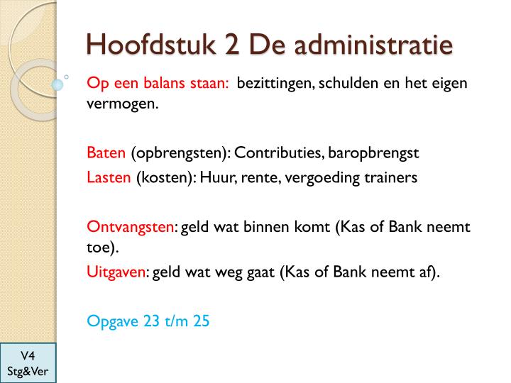PPT - Hoofdstuk 1 Stichting of Vereniging PowerPoint Presentation - ID ...