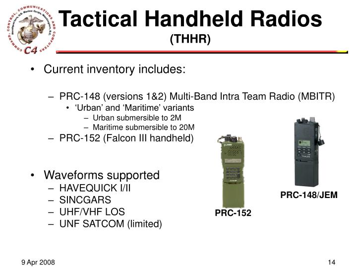 PPT - Tactical Communications Modernization (TCM) USMC Rifle Company ...