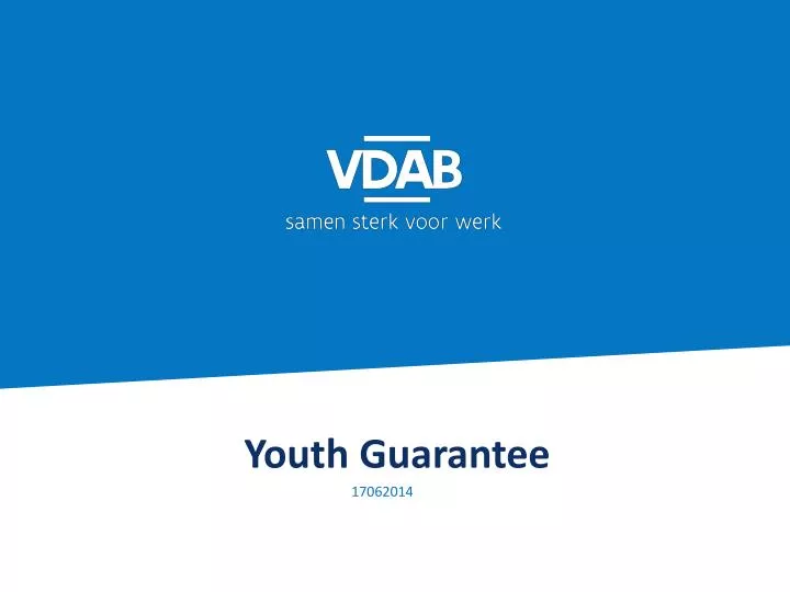 PPT - Youth Guarantee PowerPoint Presentation, free download - ID:5588052
