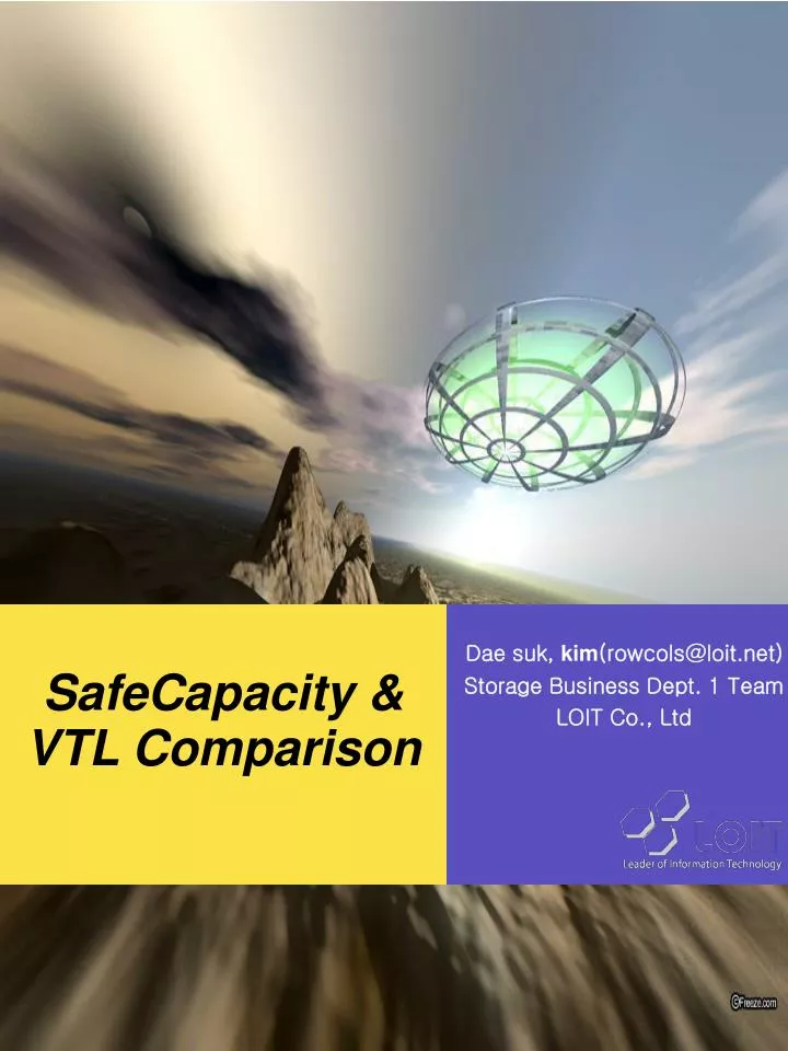 PPT - SafeCapacity & VTL Comparison PowerPoint Presentation, free ...