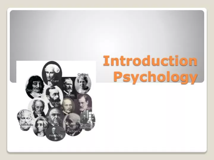 PPT - Introduction Psychology PowerPoint Presentation, free download ...